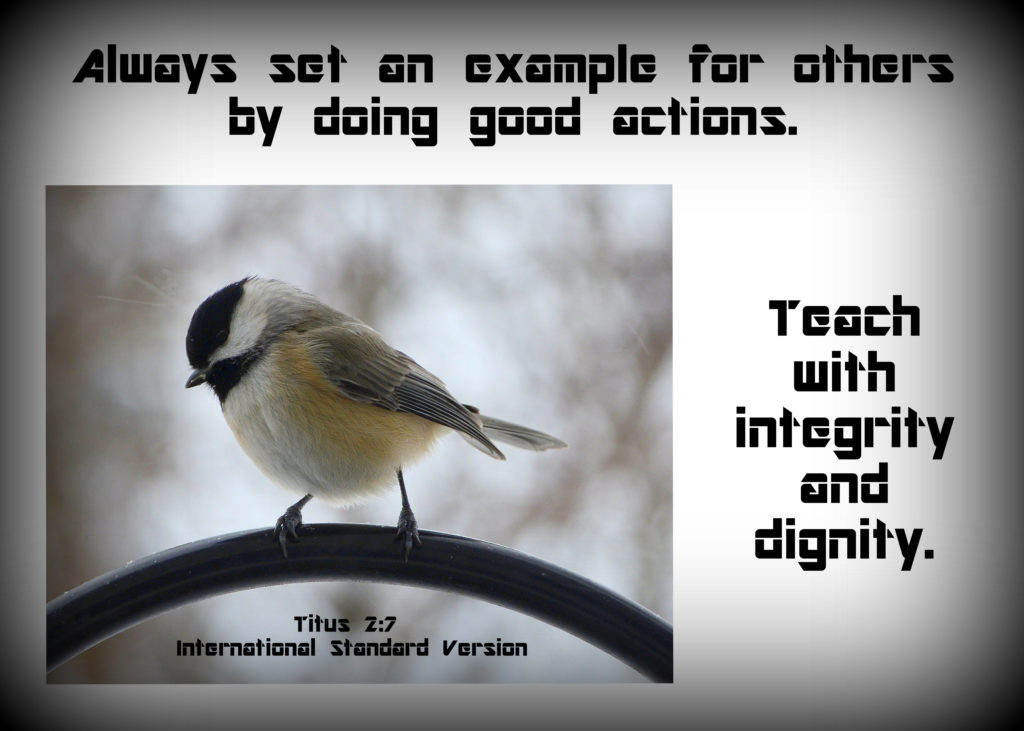 Set an Example for Others – My Journey – by Doris High