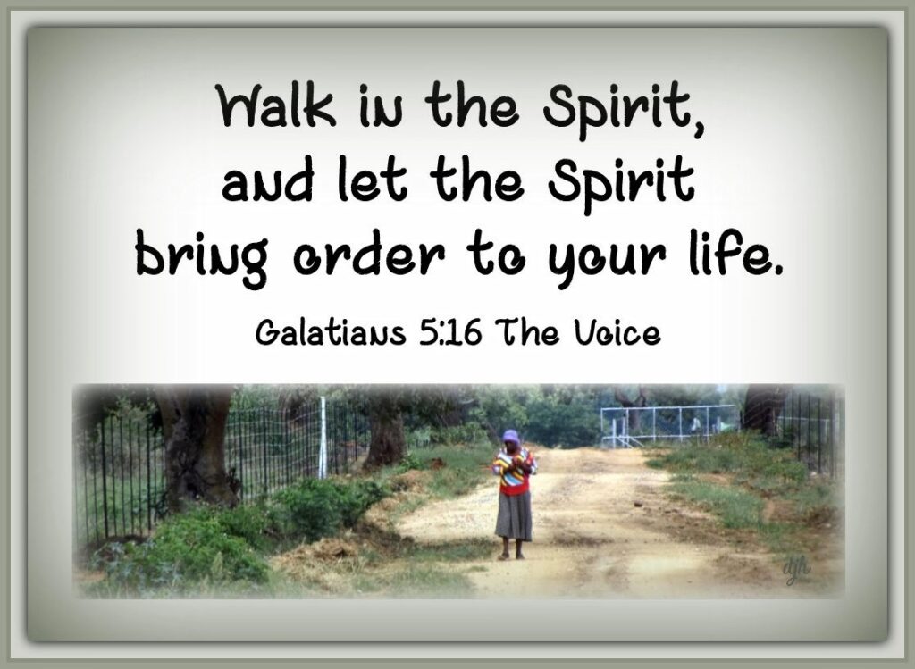 Let the Spirit Bring Order to Your Life – My Journey – by Doris High
