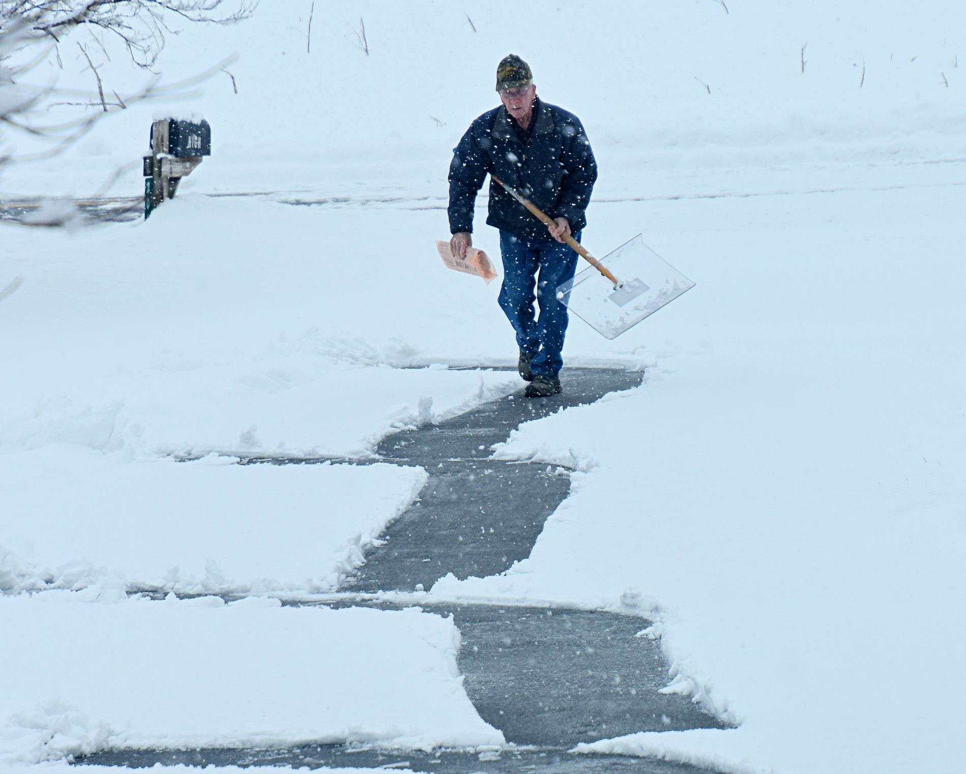 A Snowy Day in Early February – My Journey – by Doris High