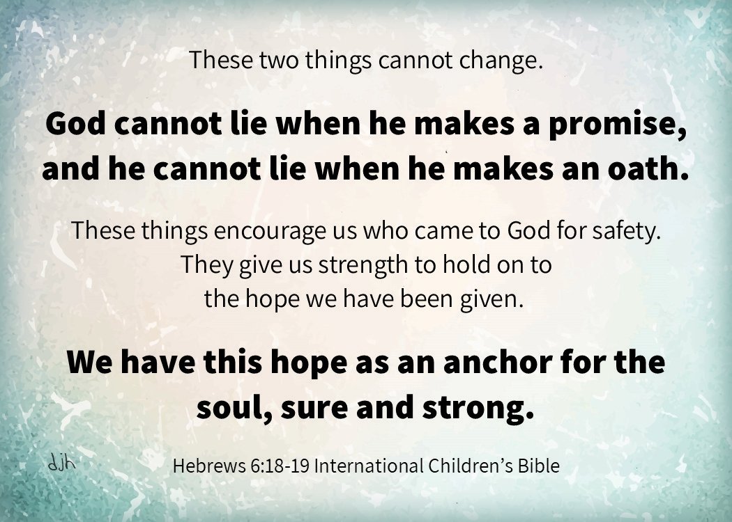 Our Anchor is Sure and Strong – My Journey – by Doris High