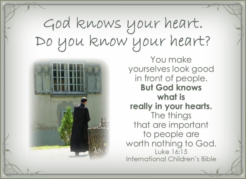 God Knows Your Heart – My Journey – by Doris High