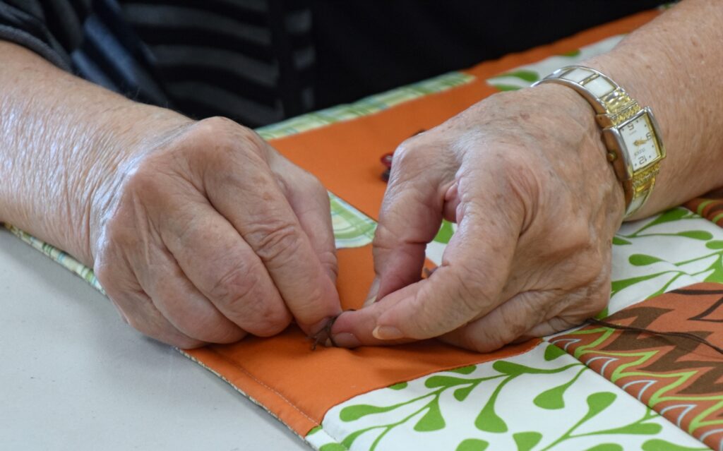 Sewing Circle at White Oak Church – My Journey – by Doris High
