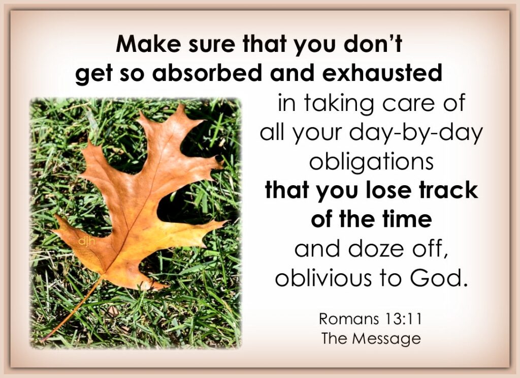 Beware of Spiritual Complacency – My Journey – by Doris High