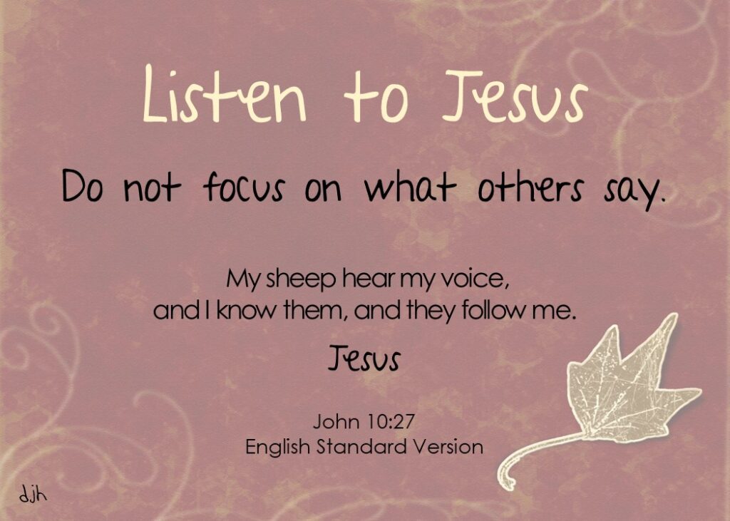 Listen – My Journey – by Doris High