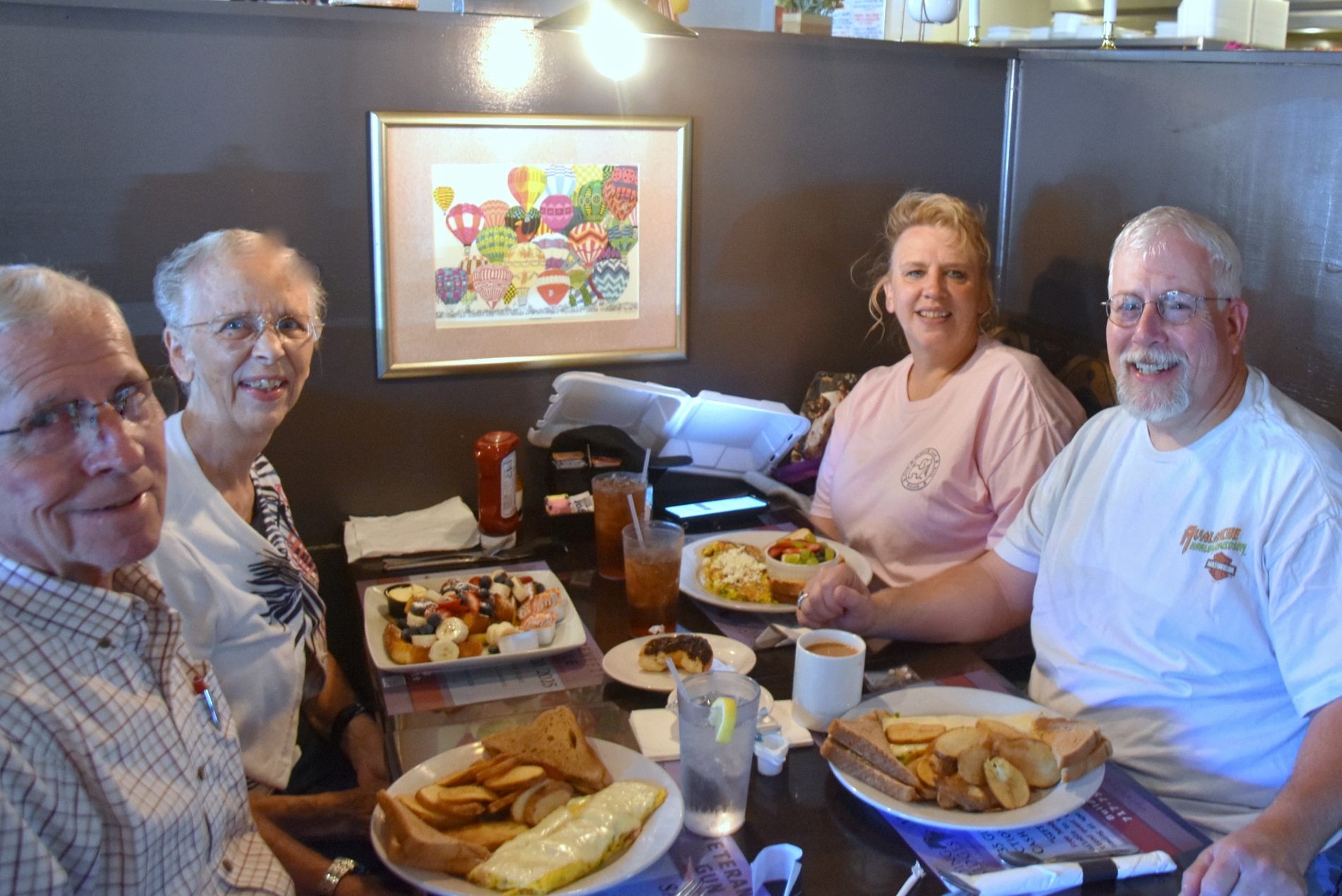 Birthday Breakfast with Roy & Deb – My Journey – by Doris High